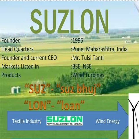 Suzlon Energy | PPT
