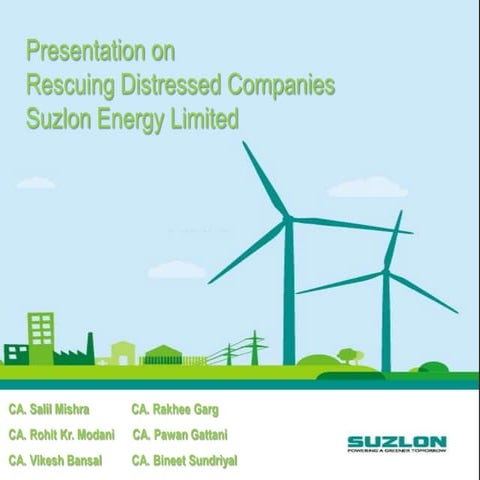 Suzlon | PPTX | Power and Energy Industry | Industries