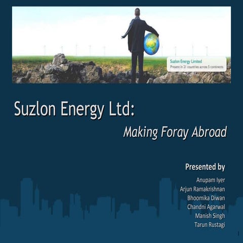 Suzlon energy | PPT