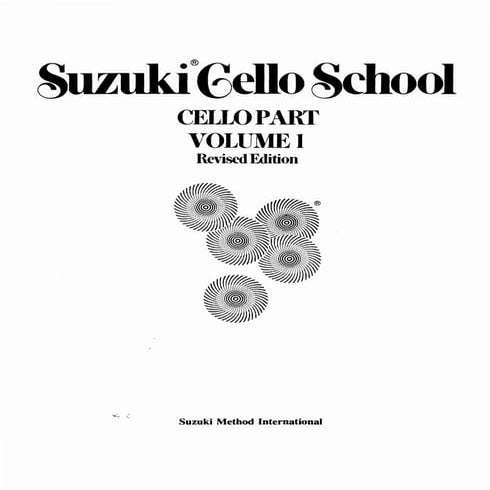 Suzuki cello school vol.2 | PDF