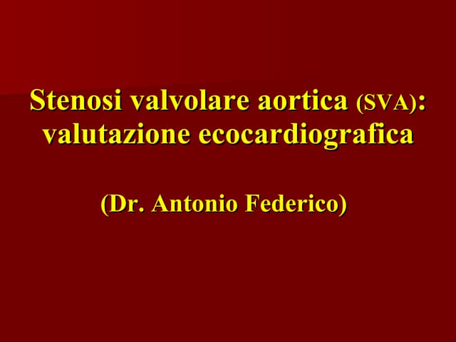 VALUTAZIONE ECOCARDIOGRAFICA del VENTRICOLO DESTRO 1 - right ventricle ...