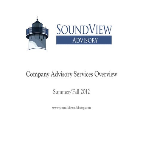 SoundView Advisory Overview | PDF