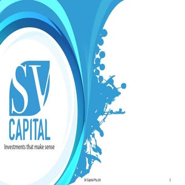 Sv capital presentation | PPT