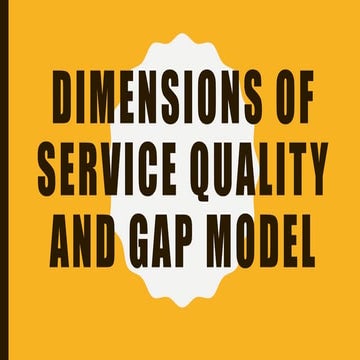 Gap model ppt | PPTX