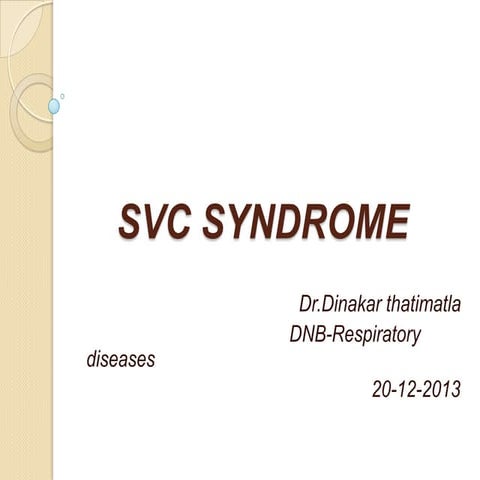 SVC SYNDROME | PPTX