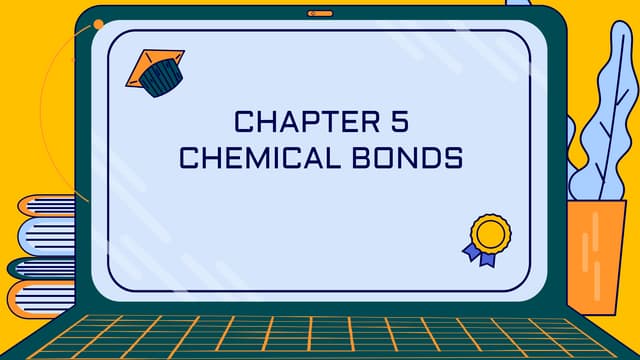 Chemical bonding Powerpoint | PPTX
