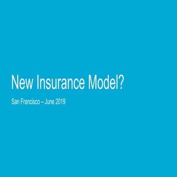 Insurance Business Models? | PPTX