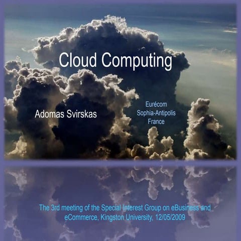 Cloud Computing Introduction | PPT