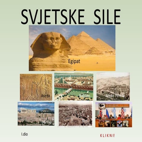 Svjetske sile i. dio | PPT