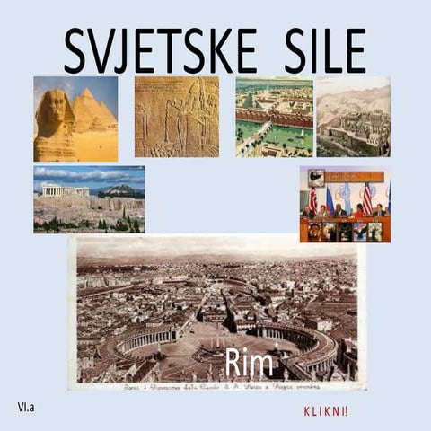 Svjetske sile VI a | PPT