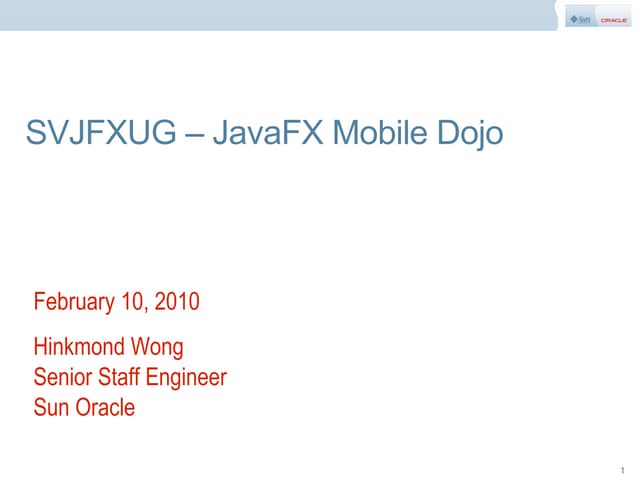 Hinkmond's JavaFX Mobile Dojo | PDF Hinkmond's JavaFX Mobile Dojo | PDF