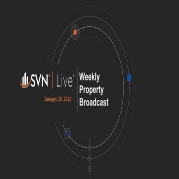 SVN Live 1.30.23 Weekly Property Broadcast | PPTX | Business Accounting ...