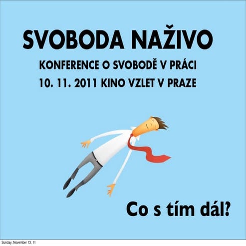 Svoboda NaZivo - Tomas Hajzler - Co s tim dal? | PDF