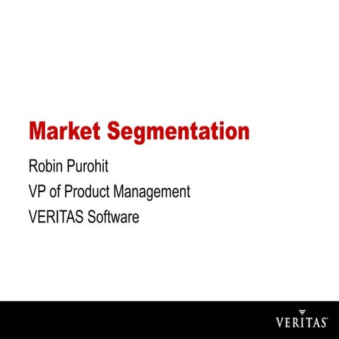 How to Segment a Market and Determine Price Points | PPT