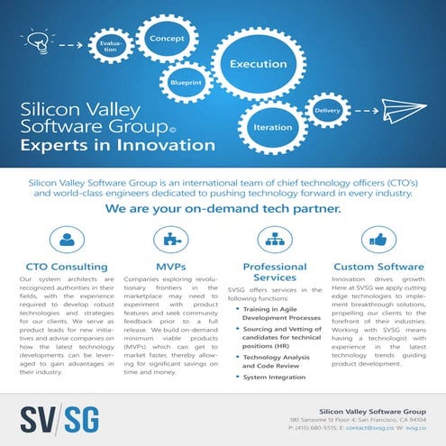 Silicon Valley Software Group | PDF