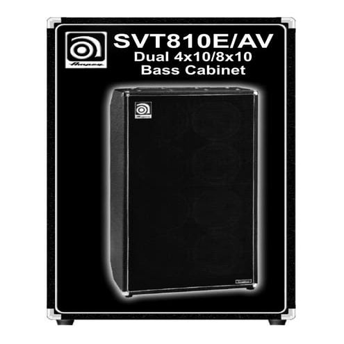 Ampeg SVT-810E 8x10 Bas Kabin | PDF