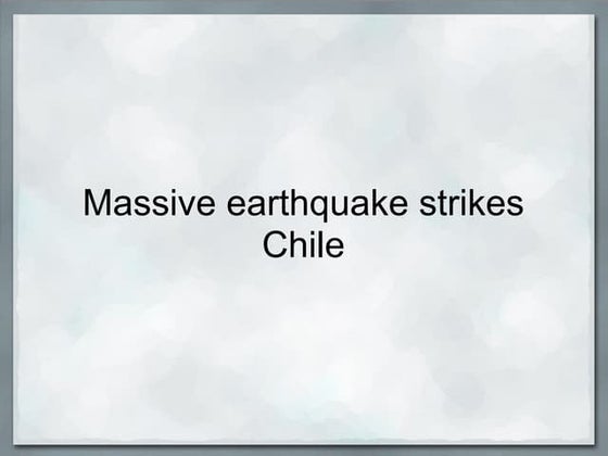 Effects of earthquakes for grade 7 class | PPT