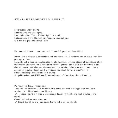 Introduction to Human Behavior in the Social Environment Module 1 | PPTX