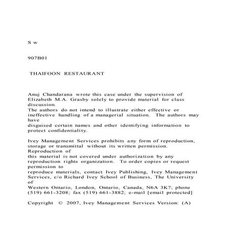 S w 907 b01 thaifoon restaurant anuj | DOCX