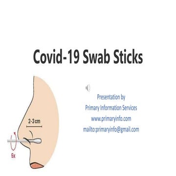 Swab sticks-covid-19 | PPT