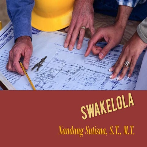Pengadaan Barang dan Jasa dengan SwaKelola | PDF