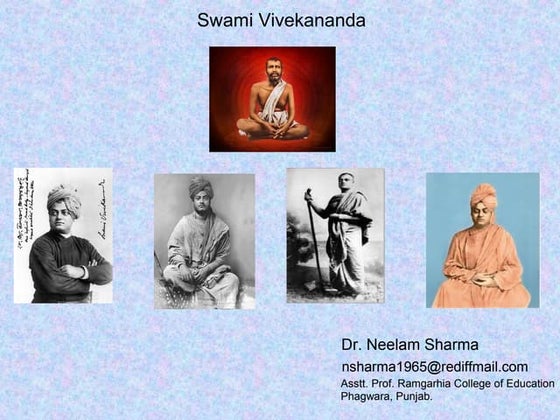 SWAMI VIVEKANANDA.pptx detailed religious | PPTX