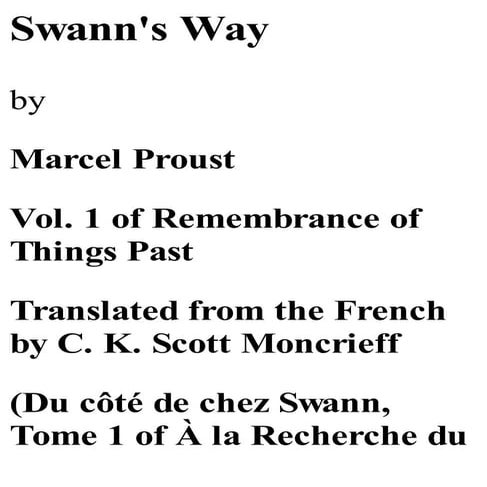 Swann's way | PDF