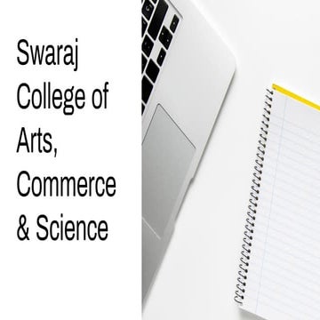 Swaraj College | Arts, Commerce & Science | PDF