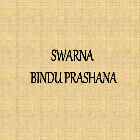 Swaran prashan | PPTX