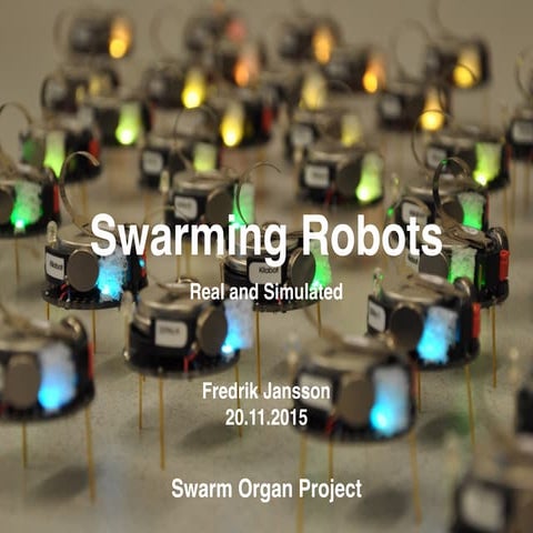 Swarming robots | PDF | Genetics | Science