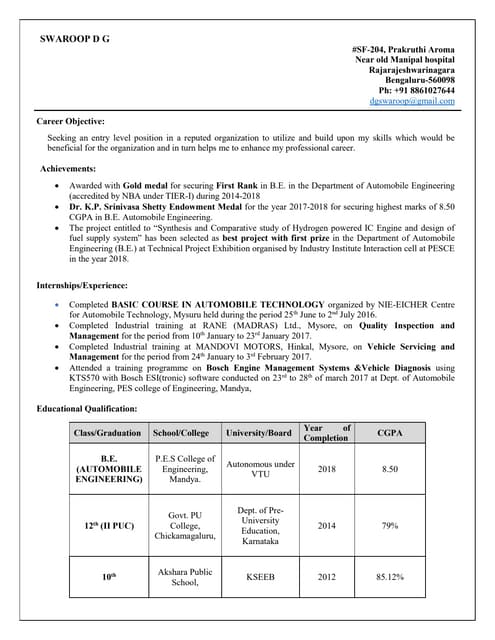 Robert Palma Resume | PDF