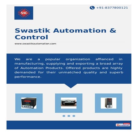 Swastik automation-control | PDF