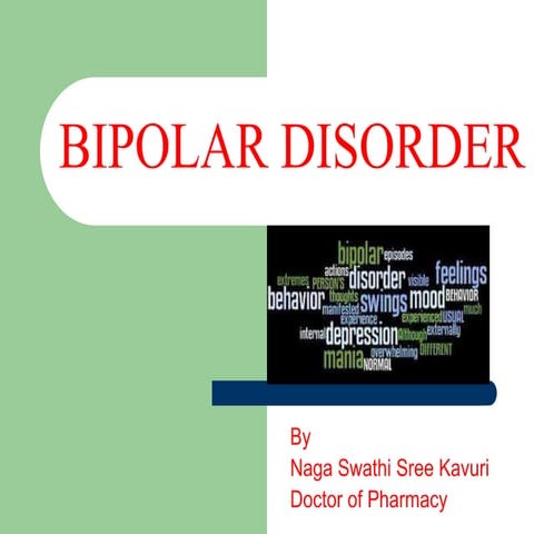 BIPOLAR DISORDER | PPT