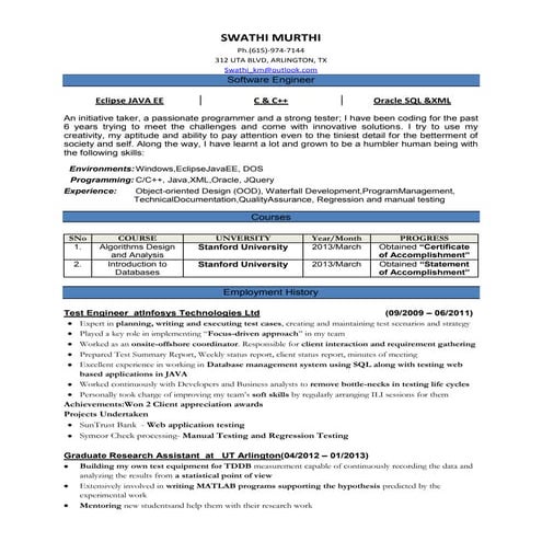 Swathi resume final | DOCX