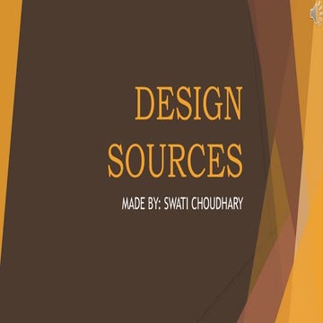 DESIGN SOURCES | PPTX