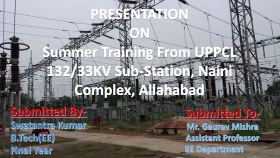 Presentation on substations | PPT