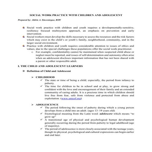 SWCA 301 M1.docx Adocelcent ........................................ | PDF