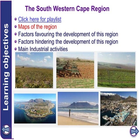 SW Cape Region | PPTX