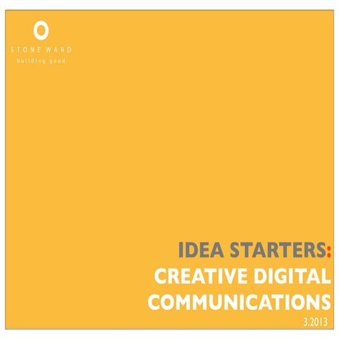 SW Creative Digital Comm March 13 | PPT