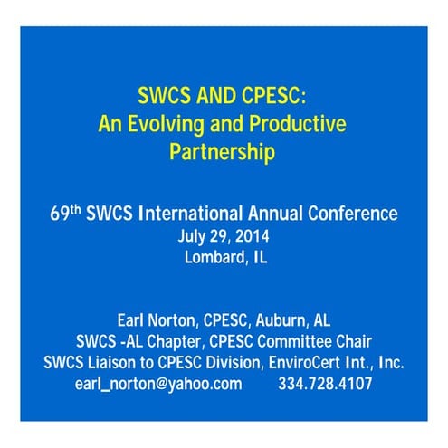 Swcs and cpesc | PPT
