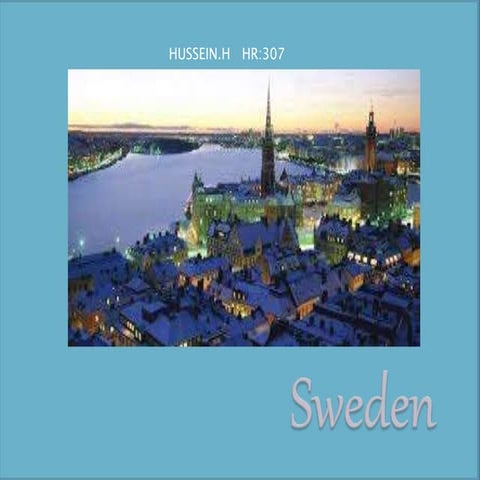 Sweden powerpoint | PPTX