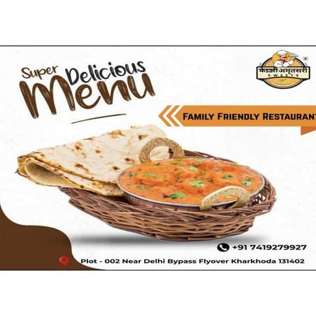 Try Super delicious menu offered by Kesari Amritsari Sweets.pdf