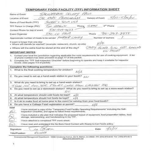 Sweet and sour tff | PDF