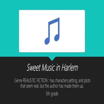Sweet music in harlem | PPTX