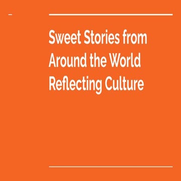 Sweet Stories from Around the World Reflecting Culture | PDF