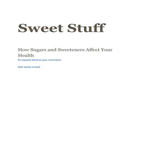 Sugar ppt | PPTX