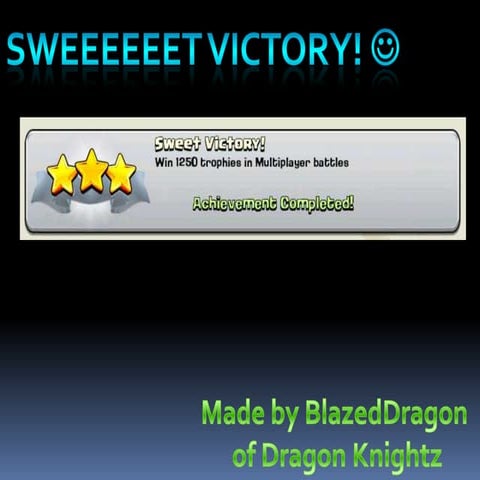 Sweet victory! | PPTX