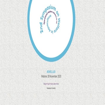 Second Symposium on Welfare in Aquaculture 2020: Operational Welfare ...