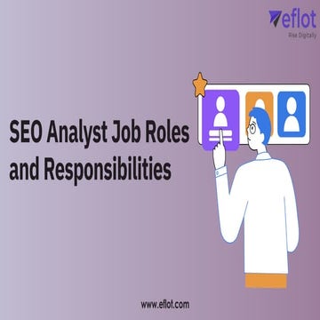 SEO Analyst Job Roles and Responsibilities|eflot.com.pdf