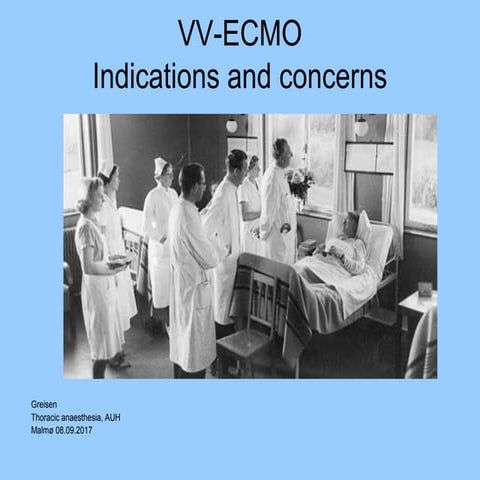 VV-ECMO - indications and concerns | PPTX